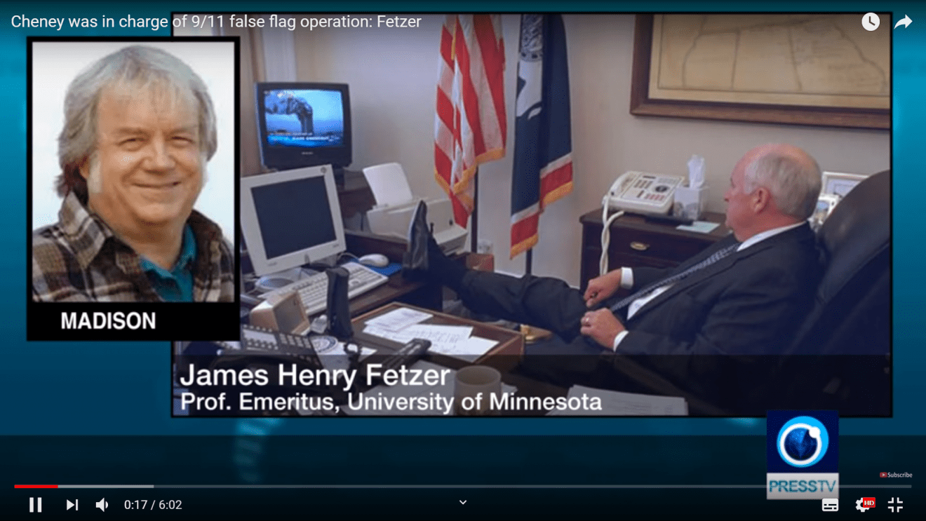 James Fetzer - Conspiracy Watch | L'Observatoire du conspirationnisme